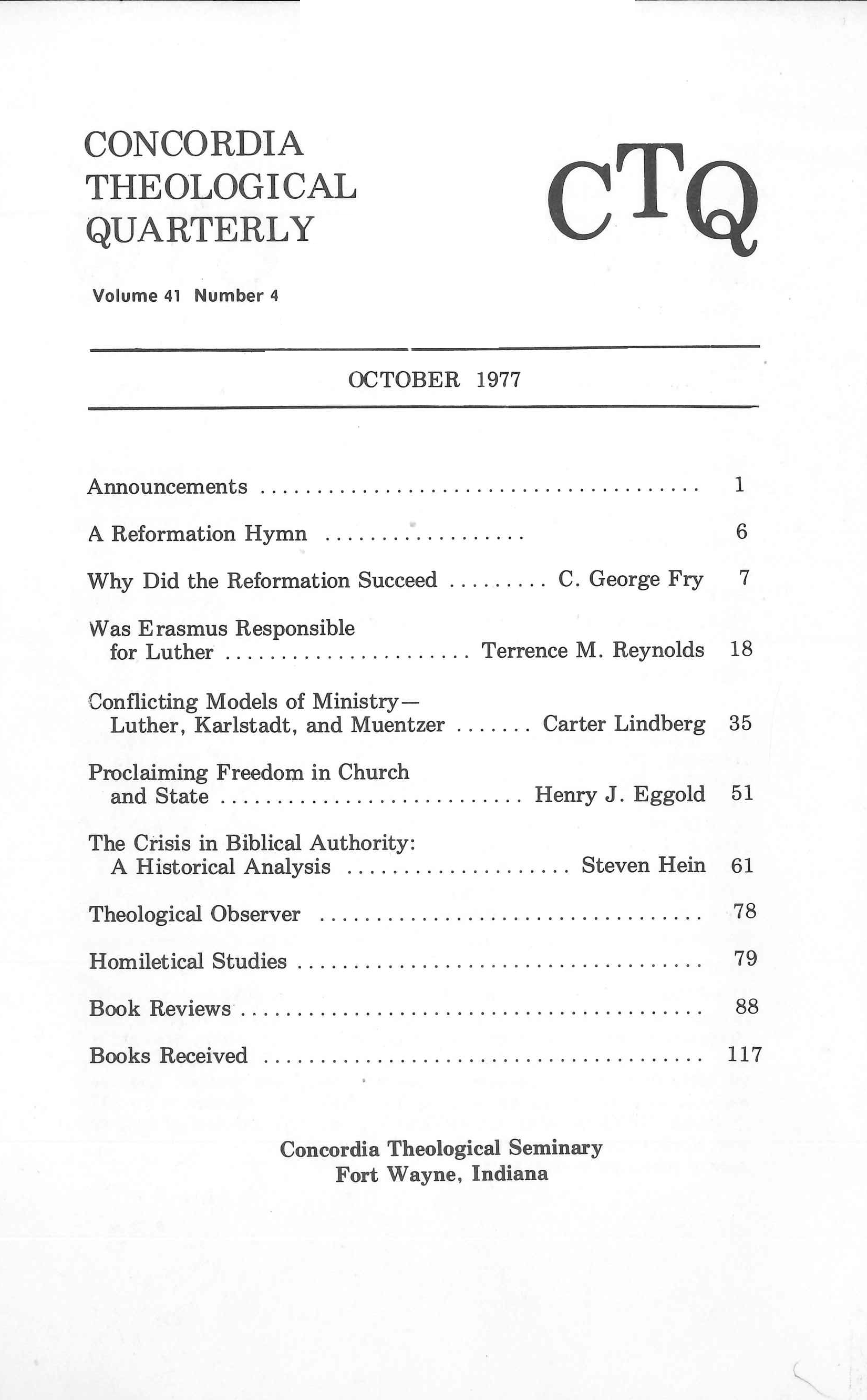 Rev. Dr. David P. Scaer (1936-) - Concordia Theological Seminary's ...