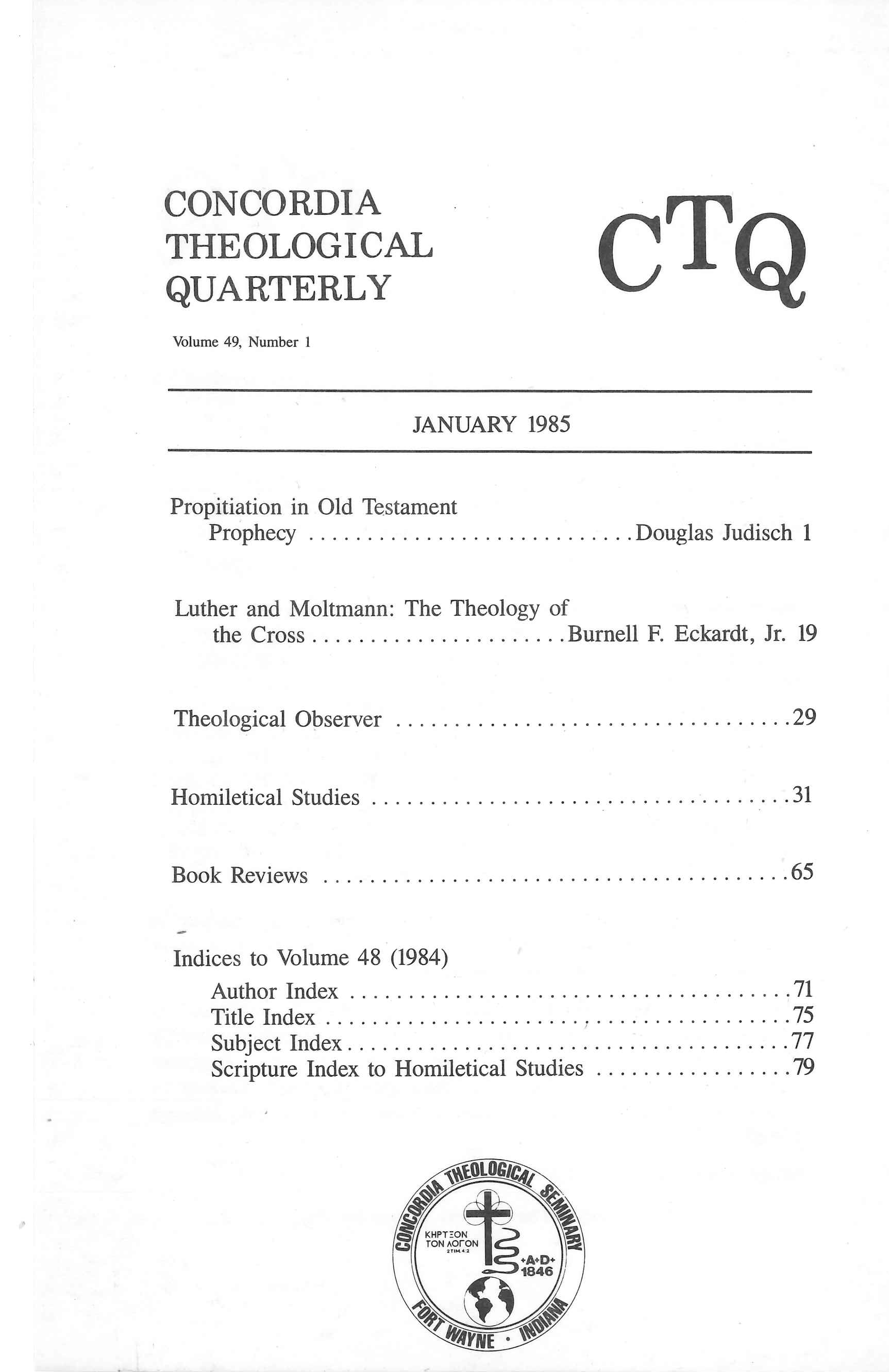 Rev. Dr. David P. Scaer (1936-) - Concordia Theological Seminary's ...